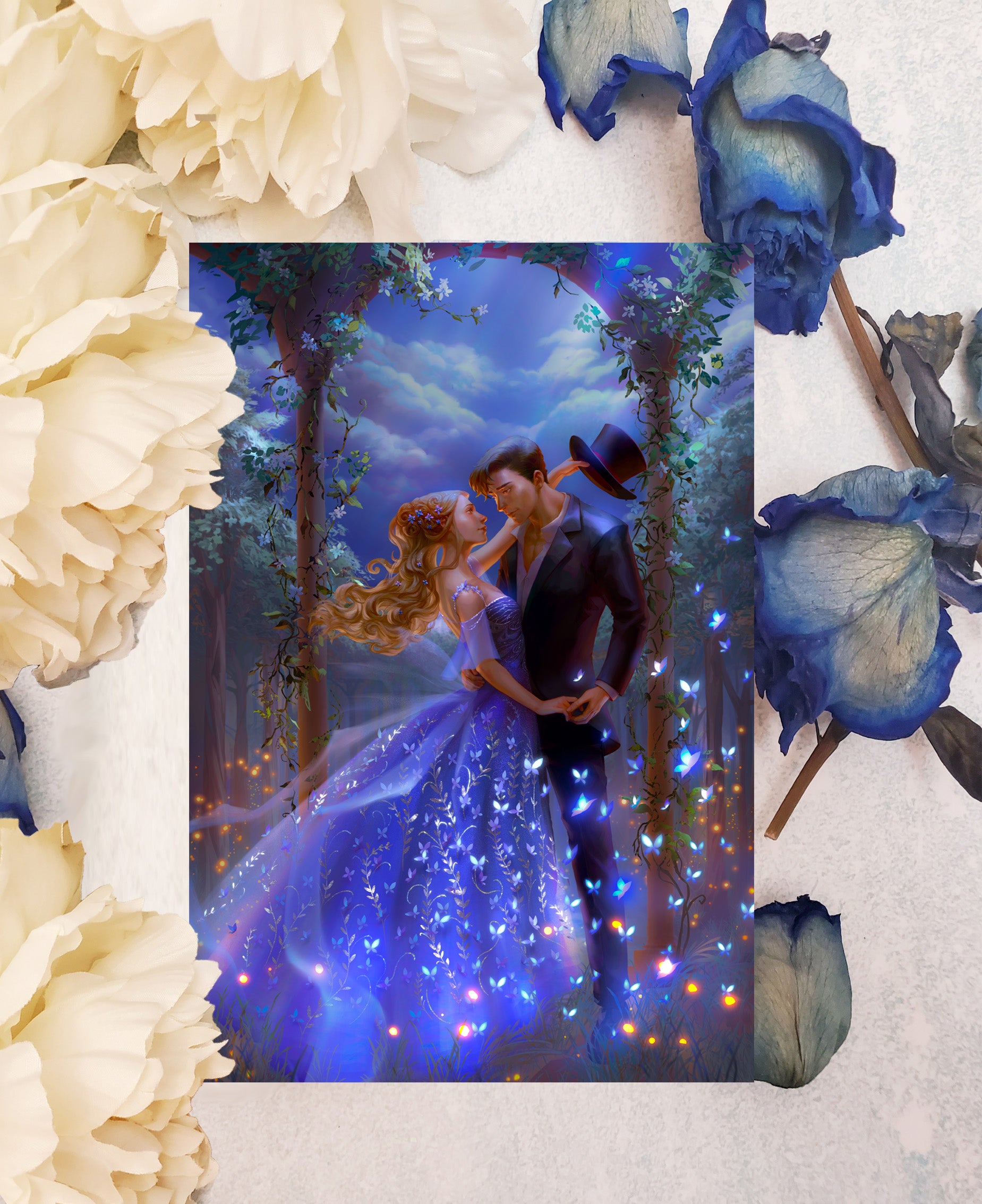 Caraval series by Stephanie Garber - Tella and Legend Art Print – Gold Leaf Book Box