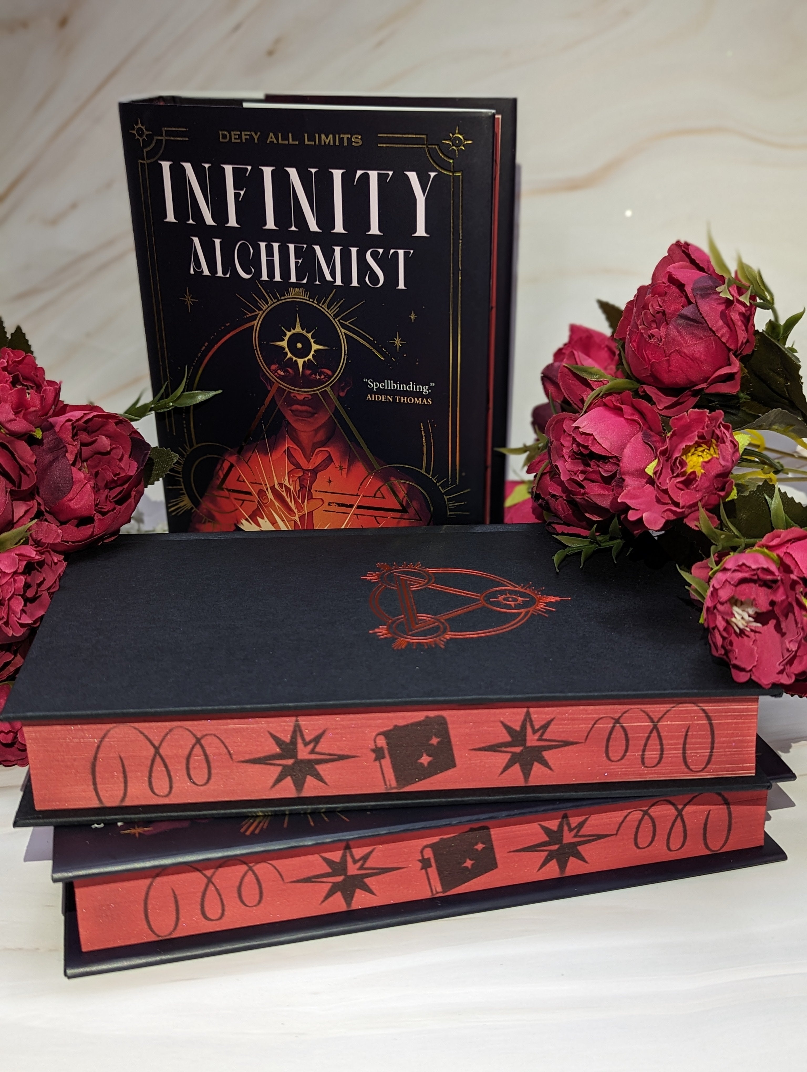 Infinity Alchemist- Signed Special Edition – Gold Leaf Book Box