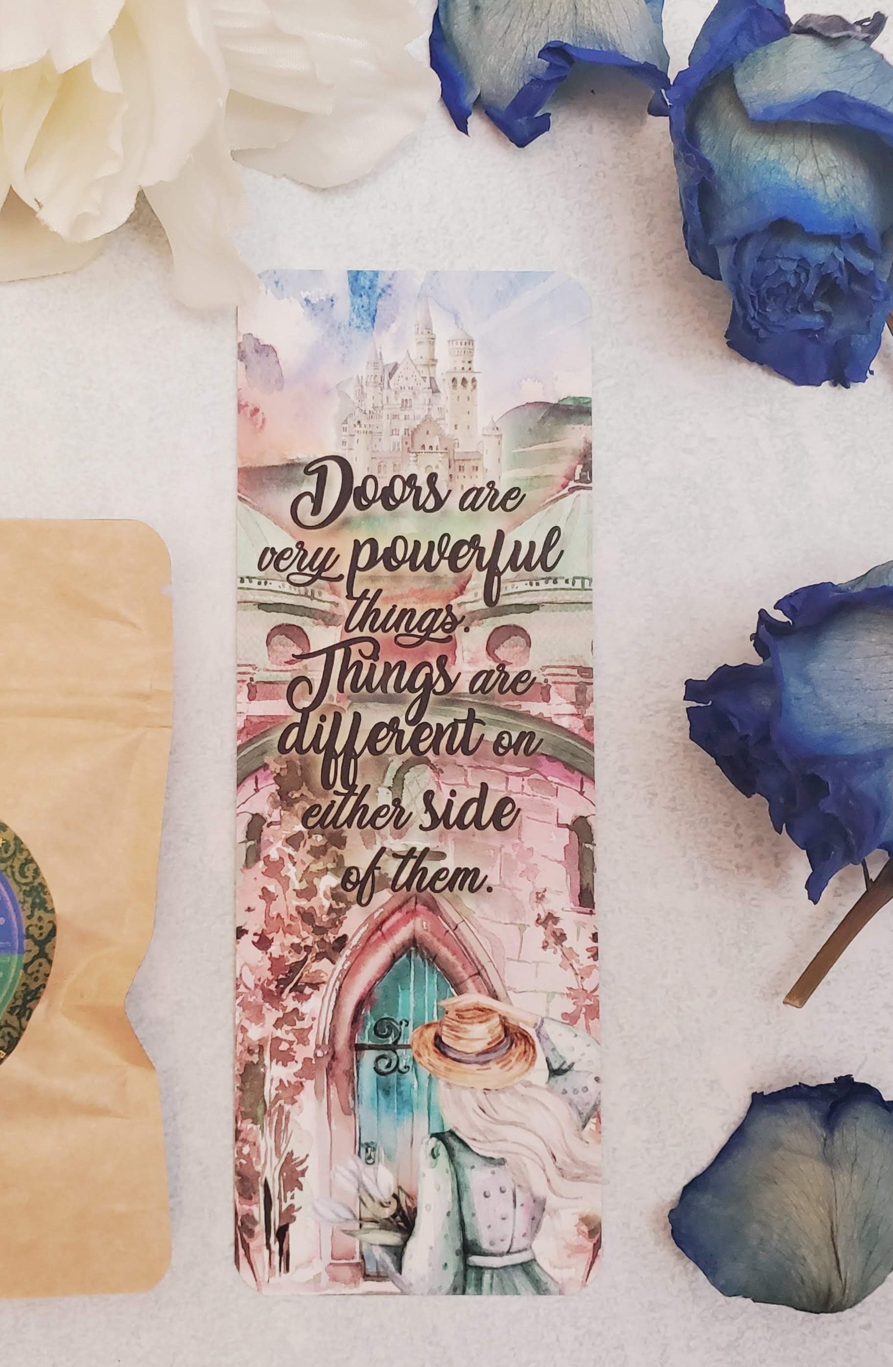 Howl's Moving Castle Bookmark – Gold Leaf Book Box