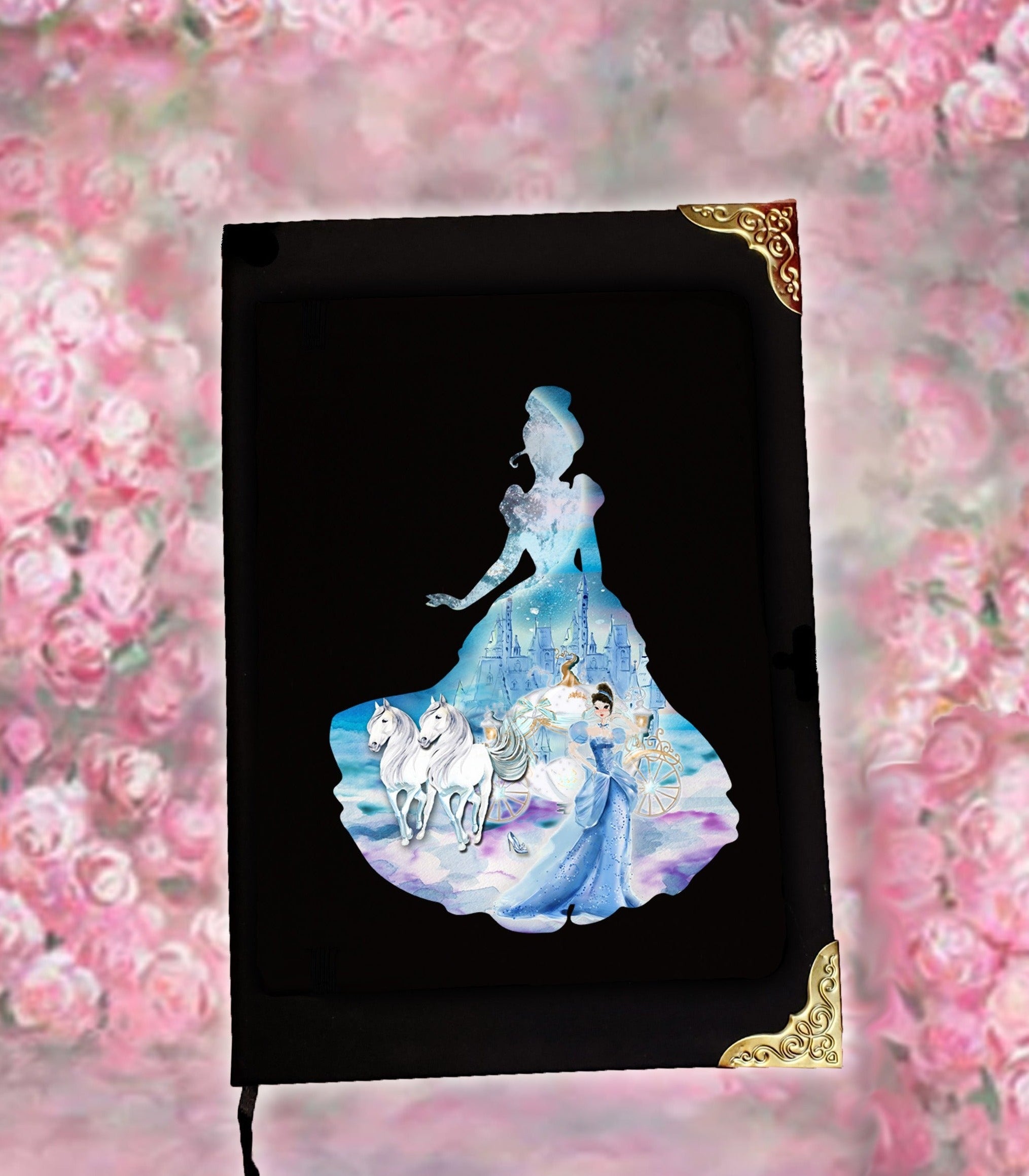 Fairytale Princess Cinderella Deluxe Notebook - Journal – Gold Leaf ...